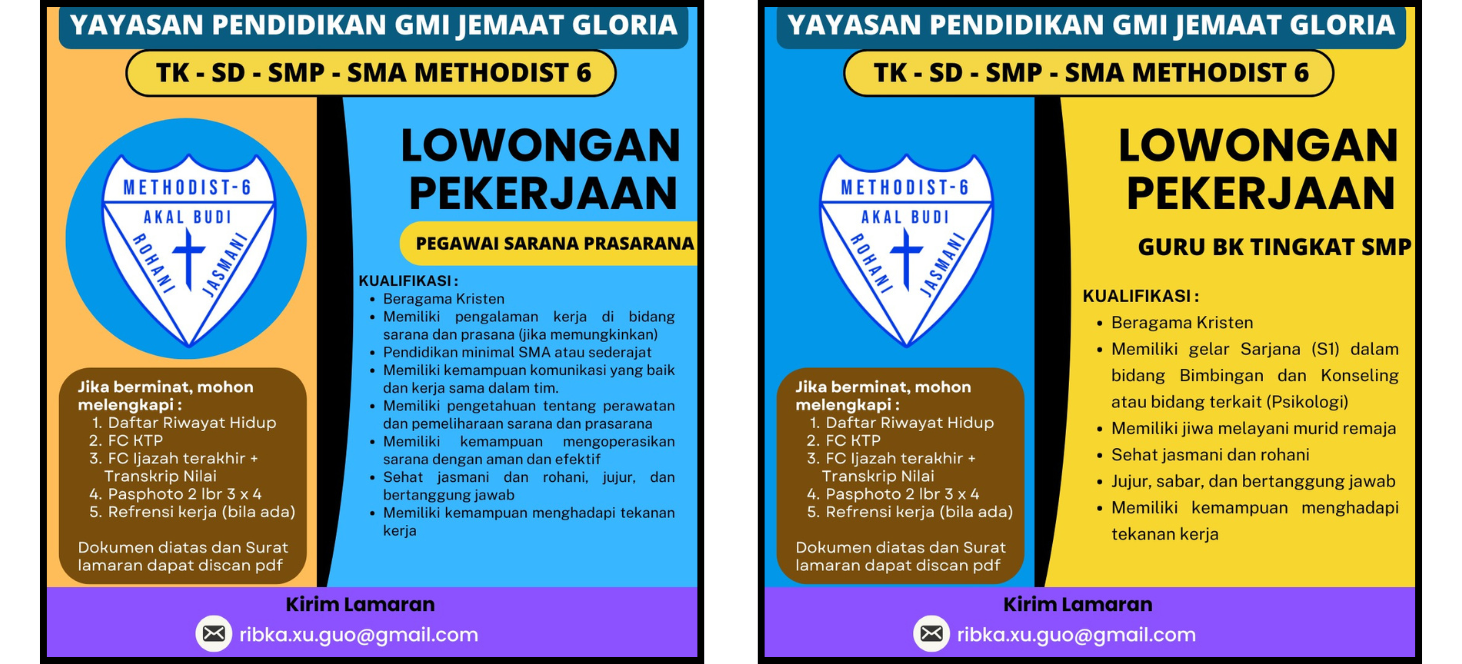 Methodist 6 Medan | Official Website